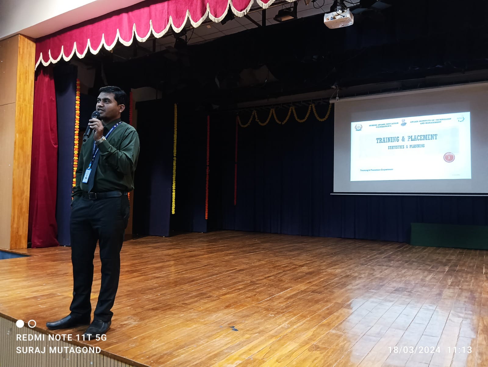 Placement Talk – ANGADI INSTITUTE OF TECHNOLOGY AND MANAGEMENT